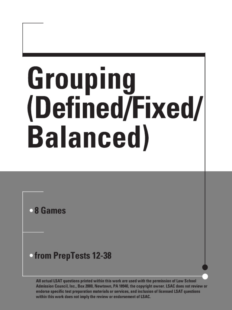 Grouping Defined Fixed Balanced | PDF Grouping Defined Fixed Balanced | PDF