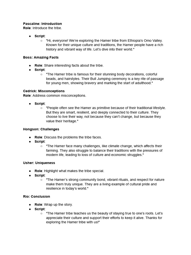 Challenge 2 Script | PDF | Social Science | Classics