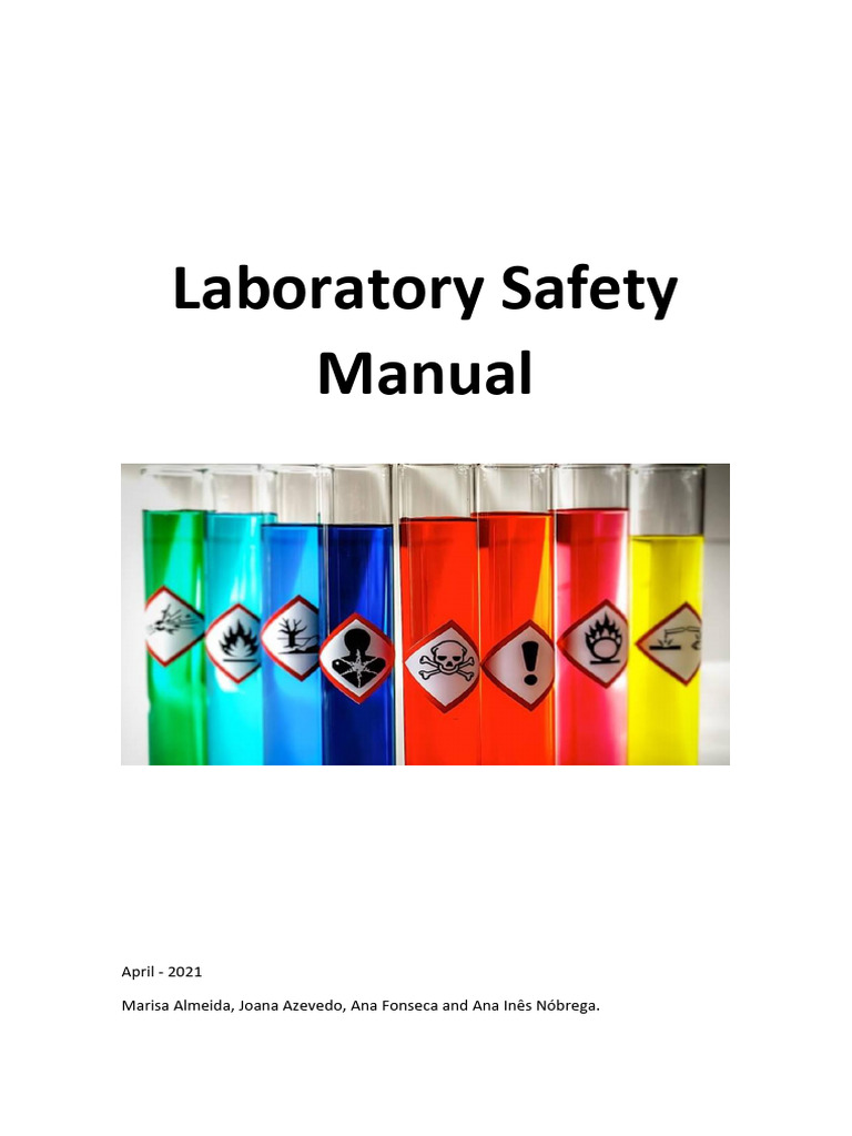 Laboratory Safety Manual | PDF | Chlorine | Acetic Acid