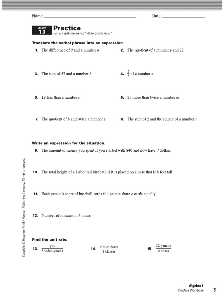 Math Worksheets | PDF