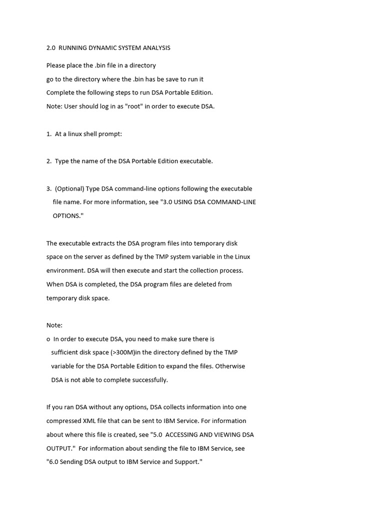 2 0 Running Dynamic System Analysis Pdf