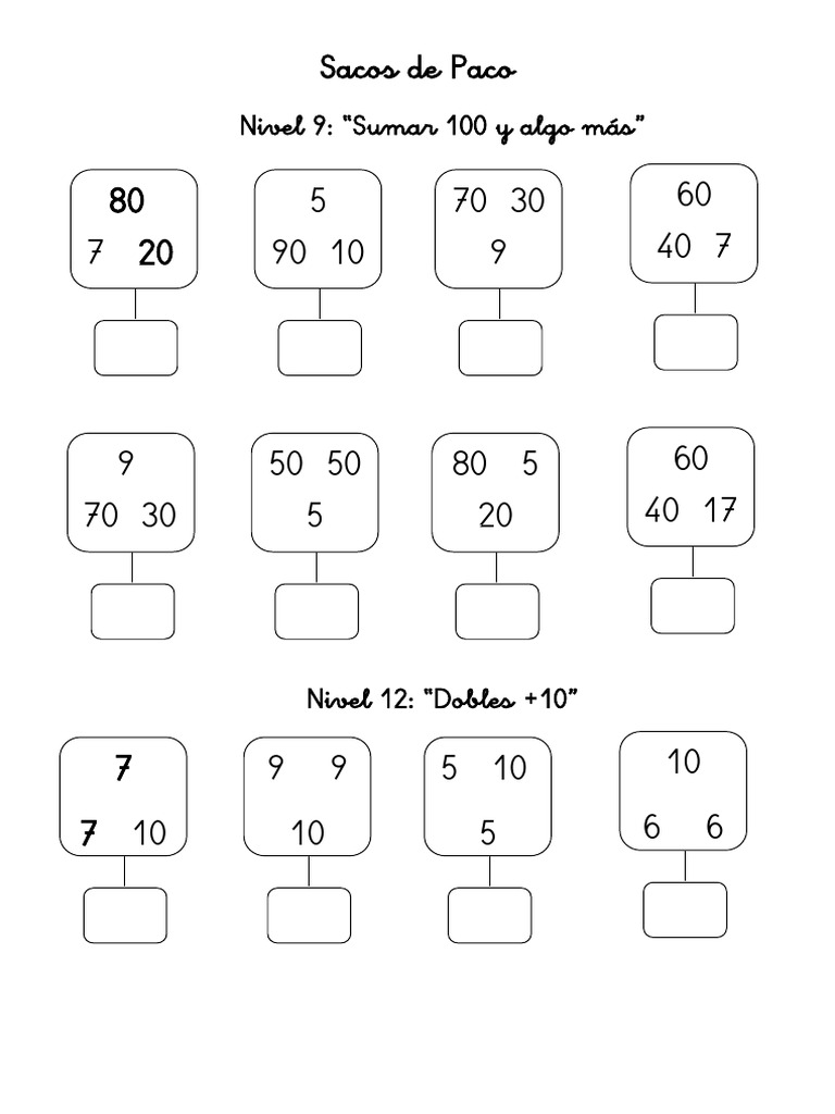 Sacos de Paco. Practica 1 | PDF