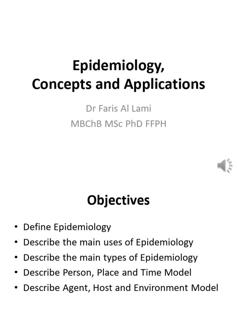 Epidemiology, Concepts and Applications | PDF | Epidemiology | Epidemics