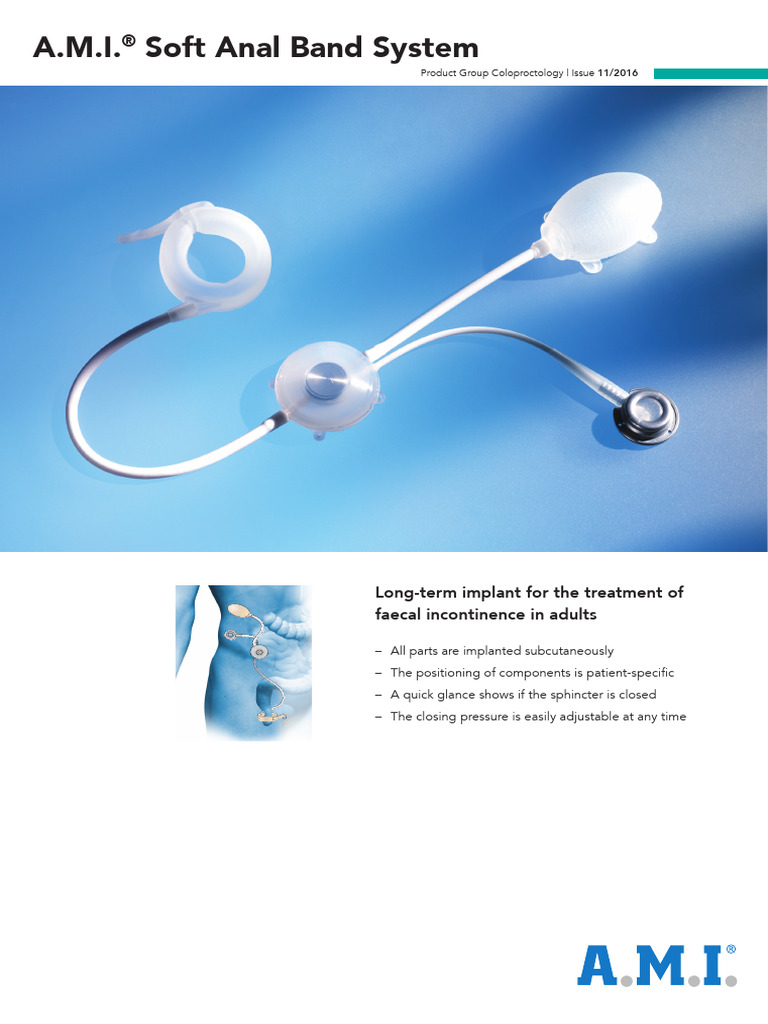 A.M.I. Soft Anal Band System Product Brochure English | PDF | Medical ...