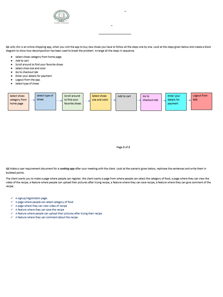 Theory Practice Sheet 1-Answer Key | PDF | Software | Computing