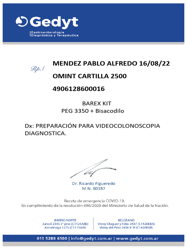 RP RF Gedyt Barex Kit-1 | PDF