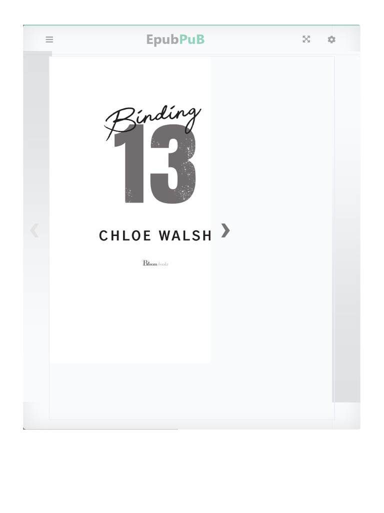 Binding 13 - Chloe Walsh | EpubPub | PDF