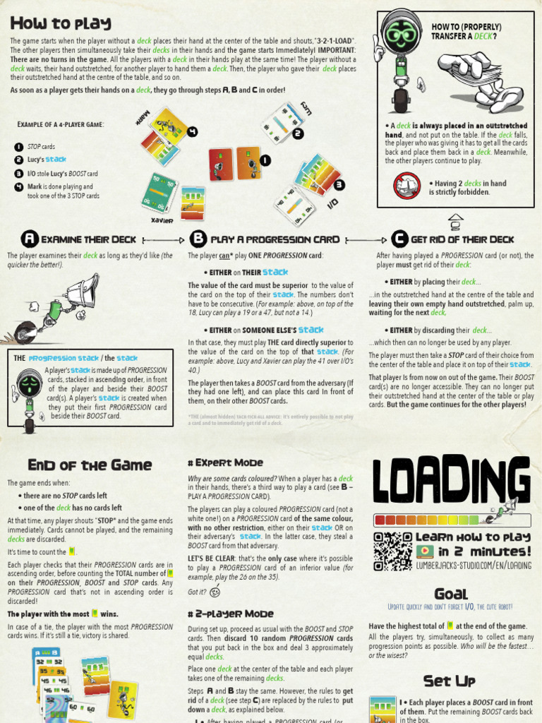 EN_Rules_LOADING_V1.1_Flat_optim | PDF | Sports | Board Games