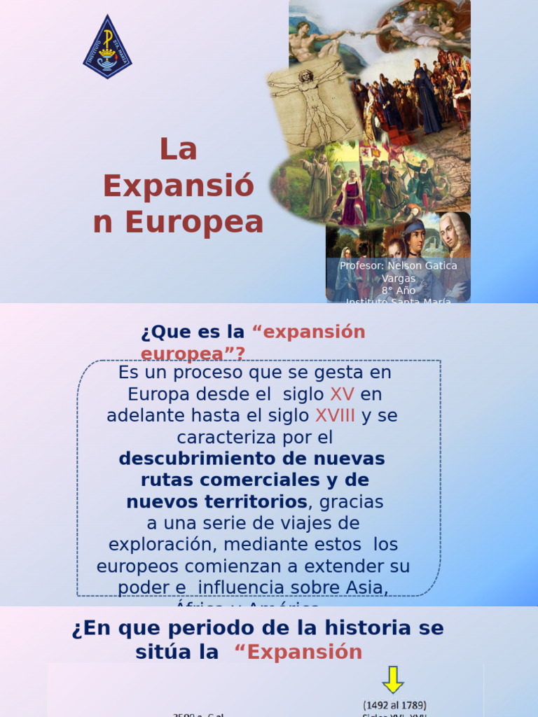 Expansión Europea: Rutas y Descubrimientos | PDF | Cristobal colon ...