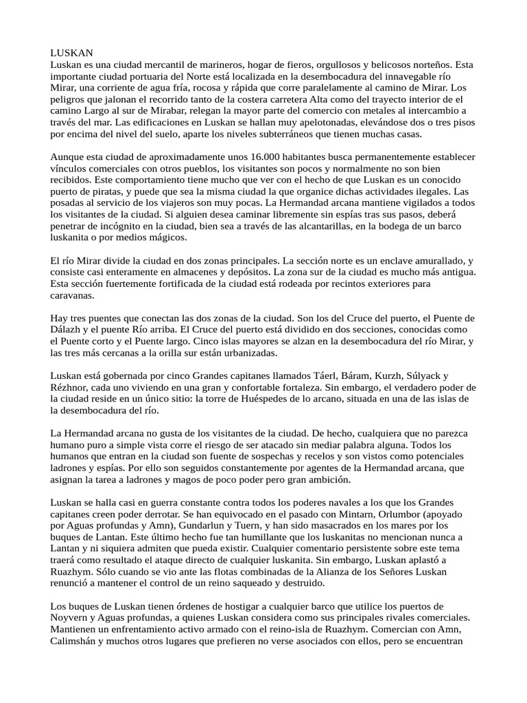 Luskan | PDF | Piratería