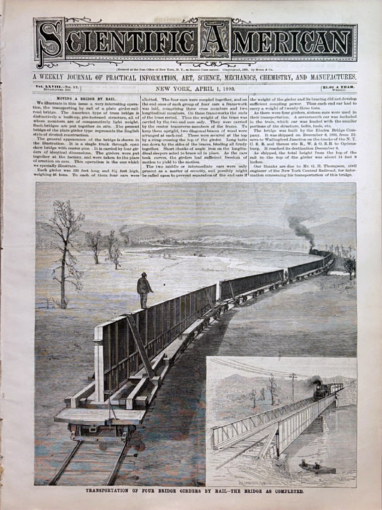 Scientific America April 1, 1898 | PDF | Travel