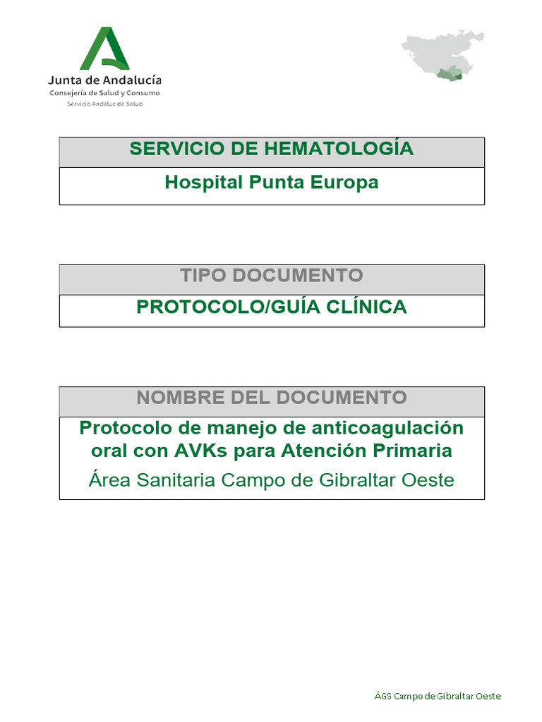 Manual TAO HPE | PDF | Trombosis | Medicamentos con receta