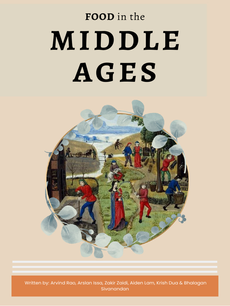 Medieval European Diets Explained | PDF | Meat | Spice