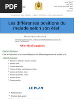La Position Assise Et La Position Demi-Assise | PDF | Anesthésie ...