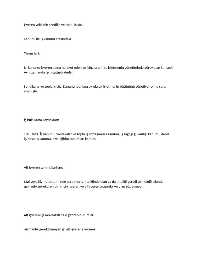 Notun Notu Iş PDF | PDF