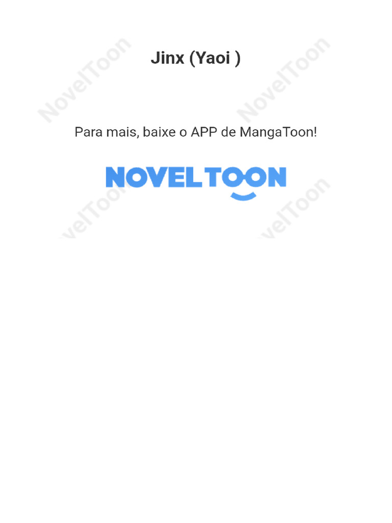 Jinx (Yaoi) | PDF