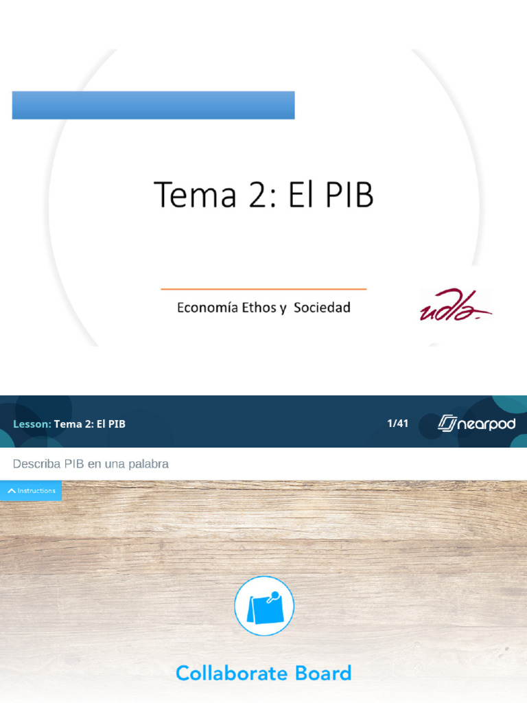 Tema 2 El Pib 1 Pdf