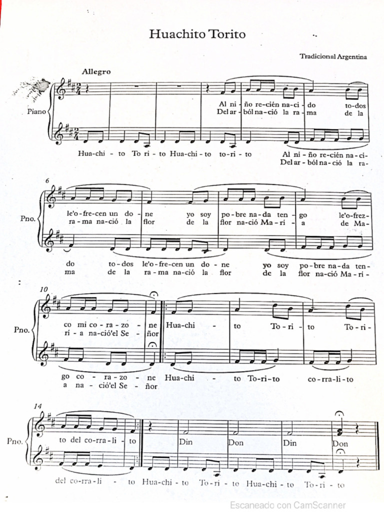 Huachito Torito | PDF