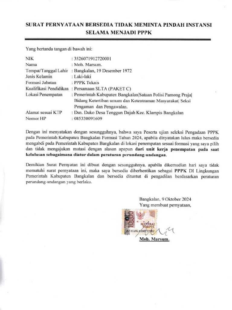 PERNYATAAN3 11zon | PDF