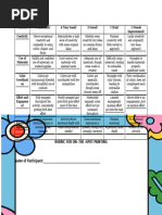 Door Decorating Contest Rubric: Criteria | PDF