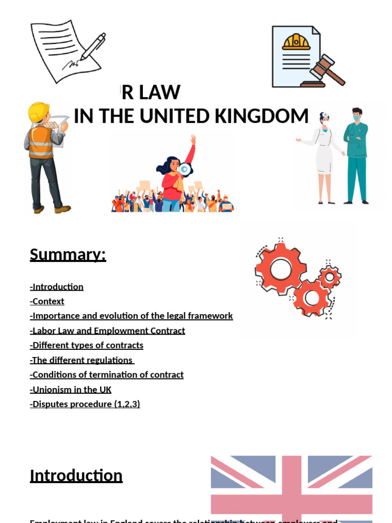 UK Employment Law Overview | PDF | Employment | Labour Law