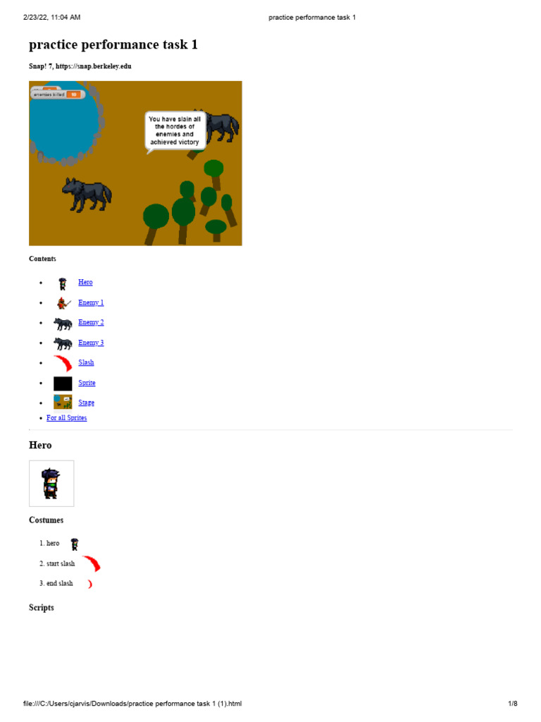 Practice Performance Task 1 | PDF | Science & Mathematics | Computers