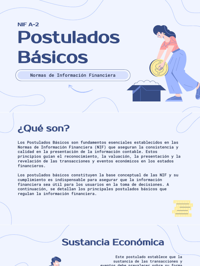 Postulados Básicos | PDF | Contabilidad | Business