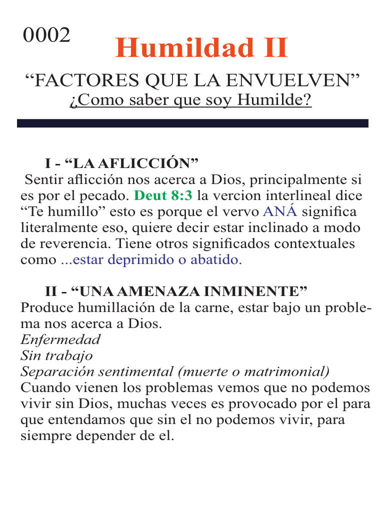 0002 Humildad | PDF