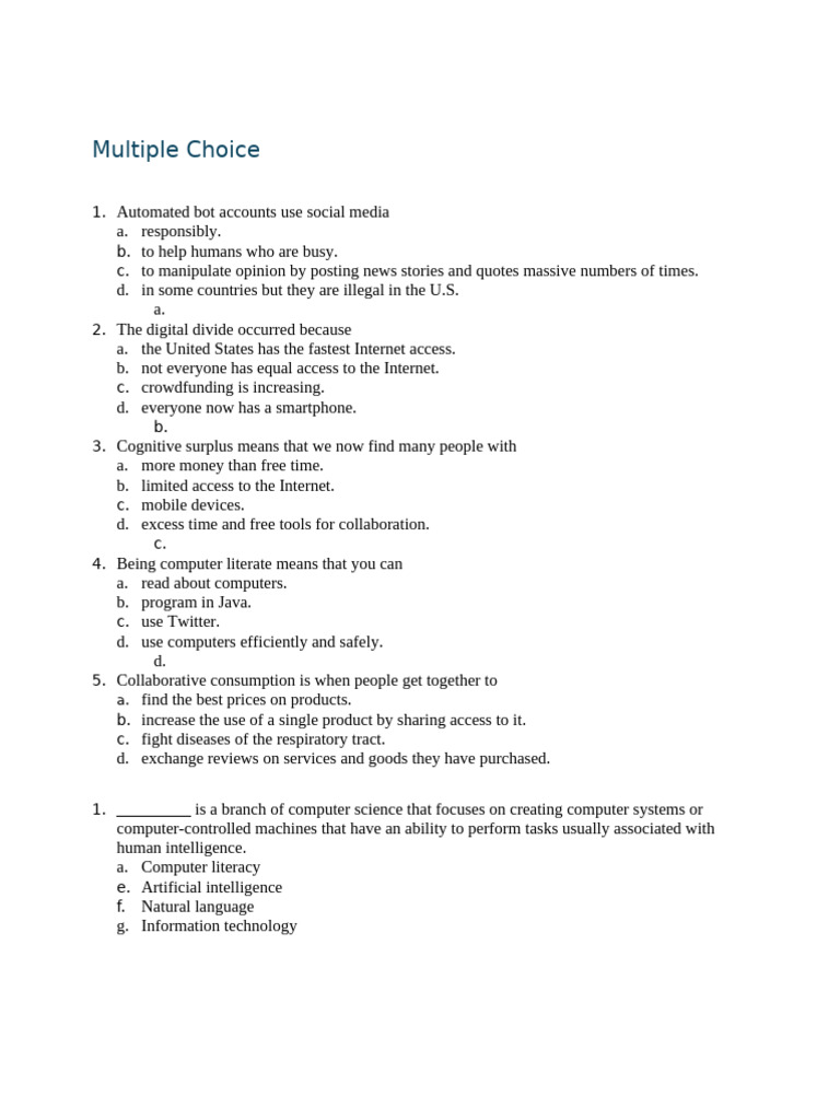 Info Tech Tutorial Questions | PDF | World Wide Web | Internet & Web