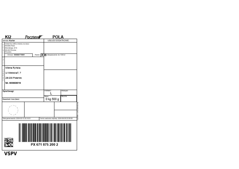 Vinted Etykieta 9408681795 | PDF
