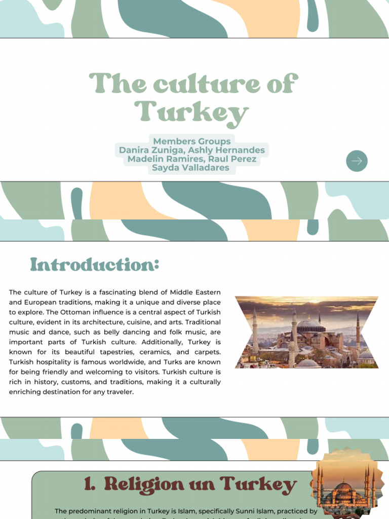The Culture of Turkey | PDF