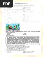 Latihan Soal Pend - Pancasila (Sejarah Perumusan Pancasila) | PDF