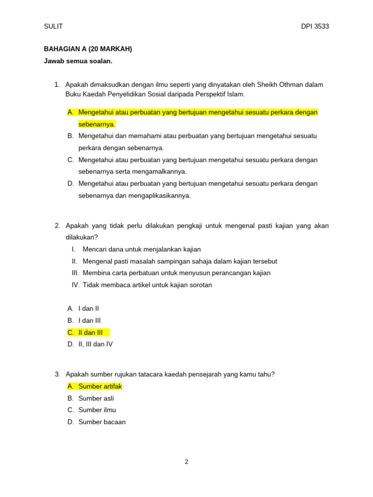 Soalan Set 2 Dpi 3533 26072024-1 | PDF