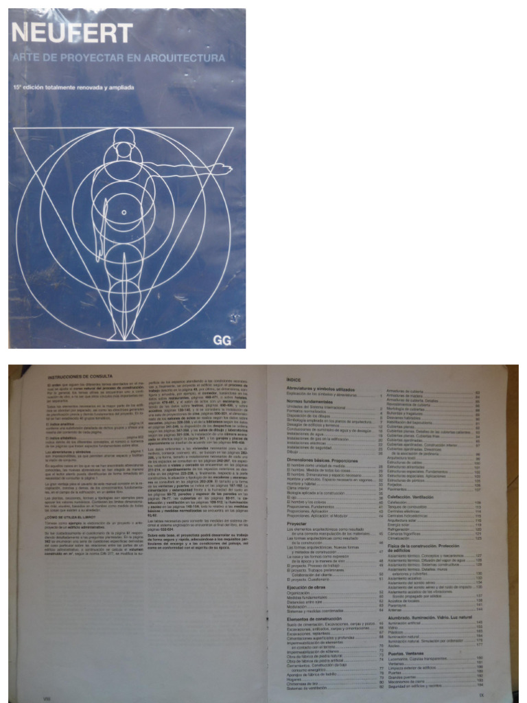 NEUFERT - El Arte de Proyectar en Arquitectura | PDF