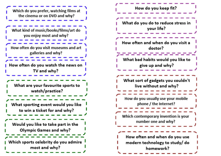 Speaking Jar Questions 3 | PDF