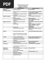 CSEC List of Subjects | PDF