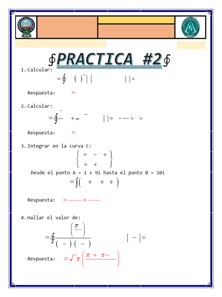 Practica - 2 MAT-218 Grupo A | PDF | Análisis matemático | Cálculo