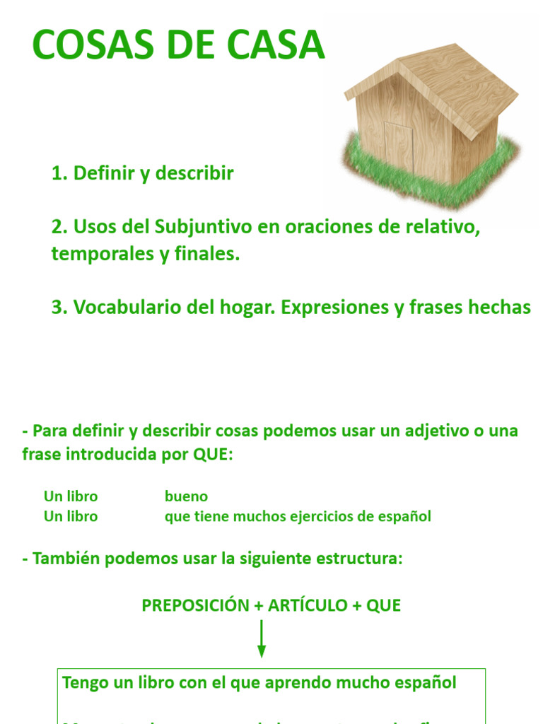 Usos del Subjuntivo en Español | PDF | Lingüística