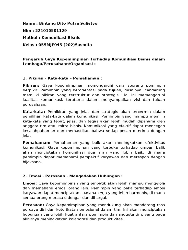 AKOMBIS Bintang Dito Rev1 | PDF