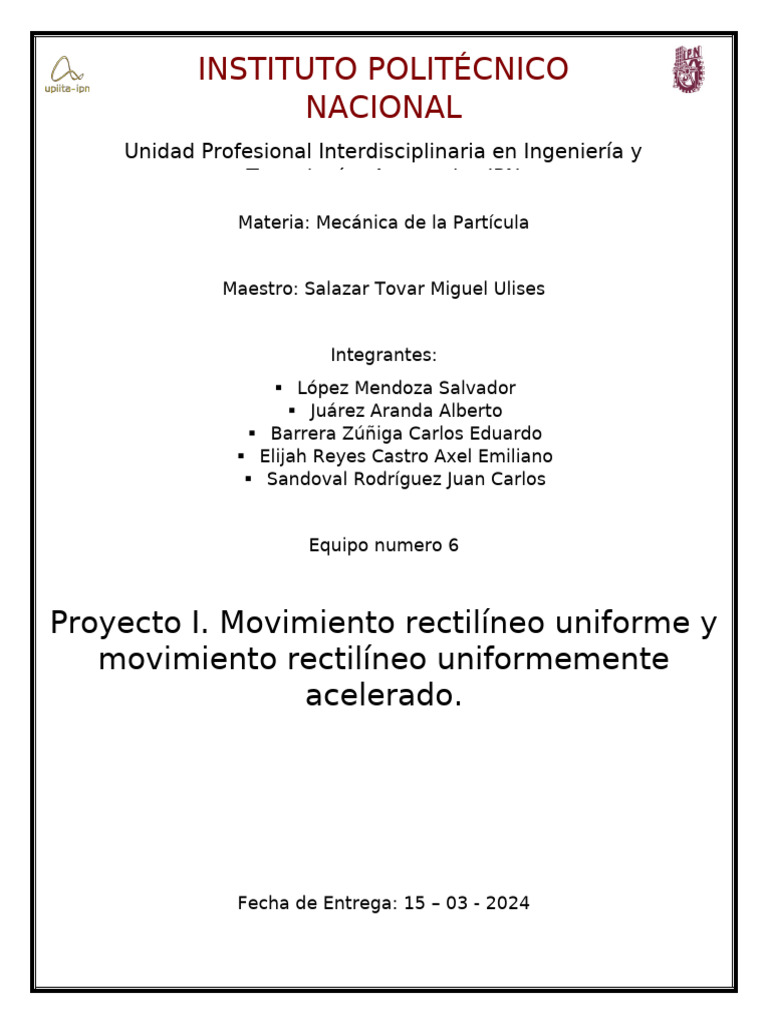 Proyecto_1[1] | PDF