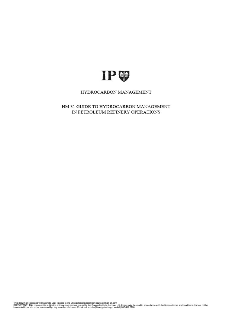 Hydrocarbon Management in Refineries | PDF | Oil Refinery | Cracking ...
