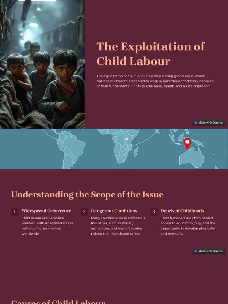 Combatting Child Labour Exploitation | PDF | Child Labour ...