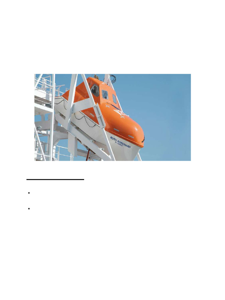 Lifeboat Weekly and Monthly Checks | PDF | Manufactured Goods