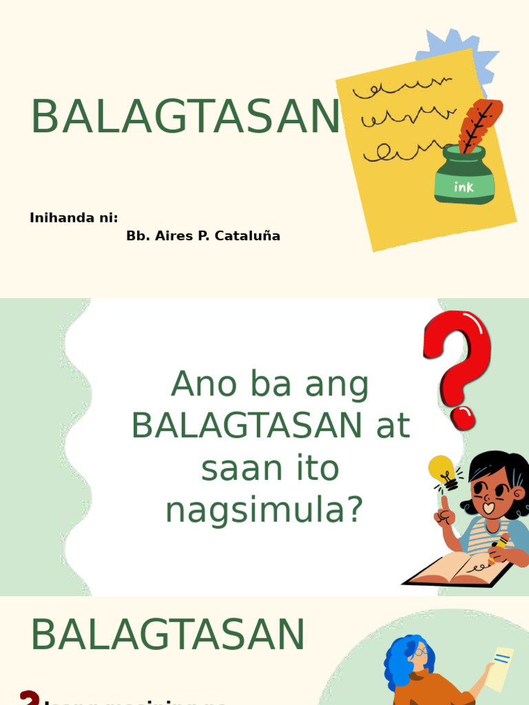 BALAGTASAN | PDF