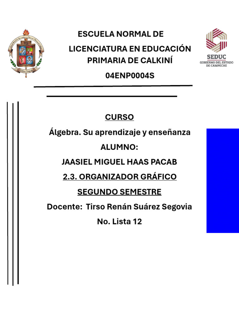 Niveles de Aprendizaje en Álgebra | PDF | Modificación de comportamiento | Aprendizaje
