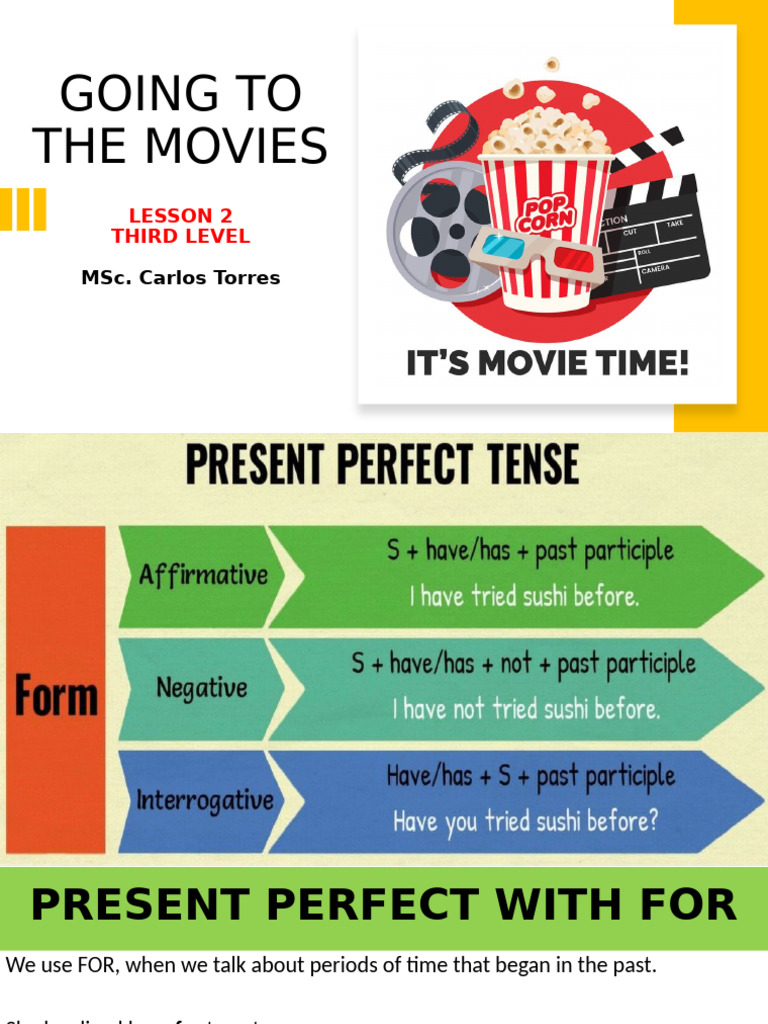 Present Perfect Tense Explained | PDF