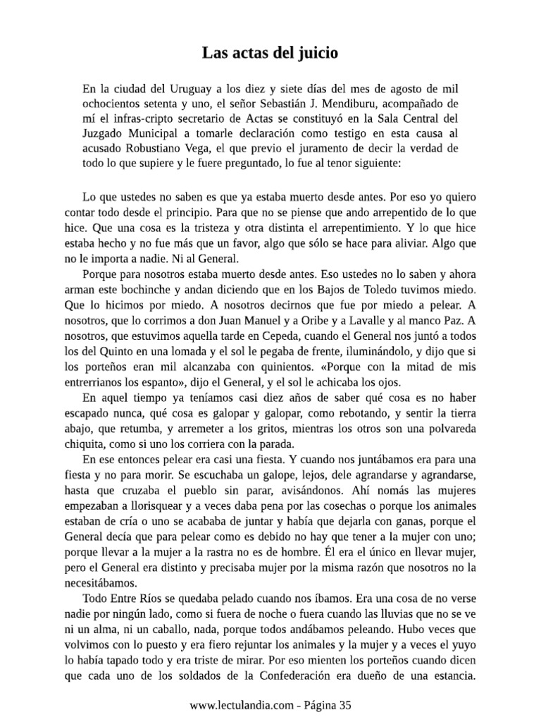 Las Actas | PDF