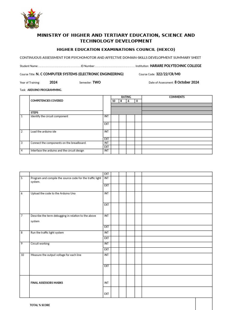 Arduino Program Pdf Arduino Computing