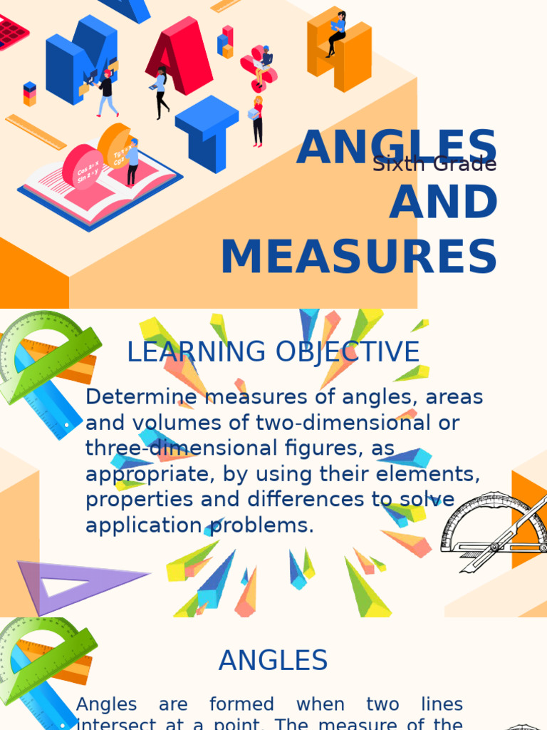 Math Angles Sixth Grade (Angles) (2) | PDF | Angle | Line (Geometry)