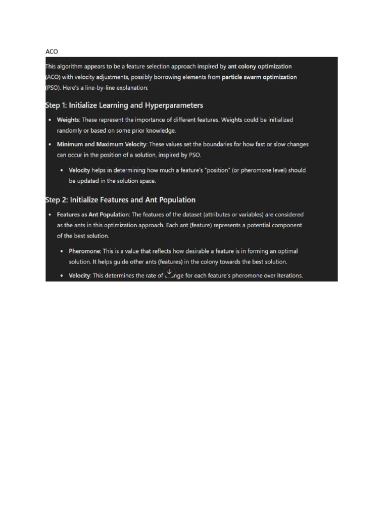 Explanation for Algorithm | PDF